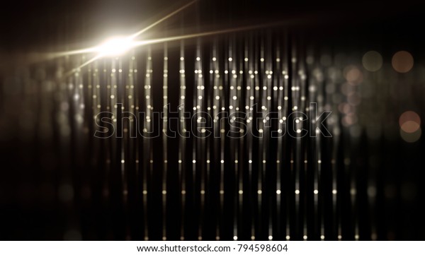 Lights Gold Background Rays Flash Light Stock Illustration 794598604 ...