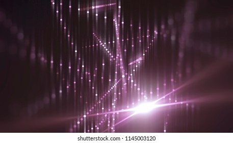 Lights Pink Abstract Background Rays Illustration Stock Illustration ...
