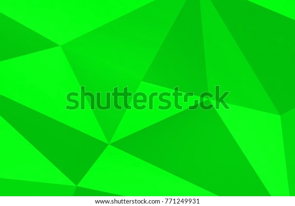 Lime Green Triangle 3d Background Stock Illustration 771249931 ...