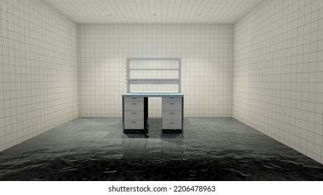 Liminal Space Alone Empty Space 3d Stock Illustration 2206478963 ...