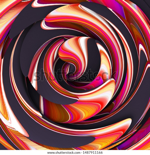 Line Background 3d Illustration 3d Rendering Stock Illustration ...