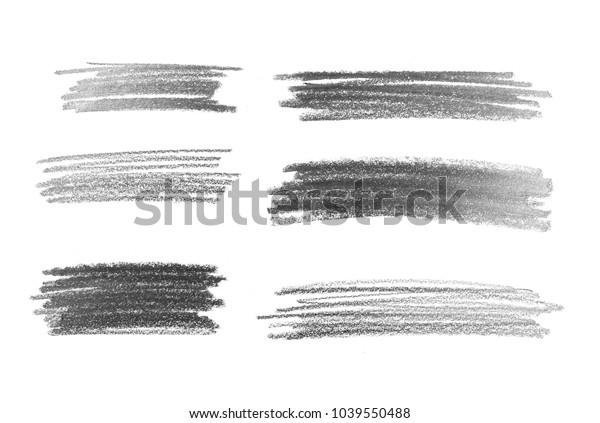 Lines Shape Hatching Grunge Graphite Pencil Stock Illustration ...