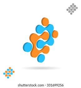 Link Logo Concept Science 3d 2d Stock Illustration 331699256 | Shutterstock