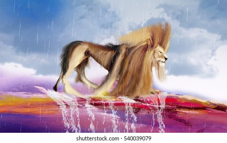 Lion Stock Illustration 540039079 | Shutterstock