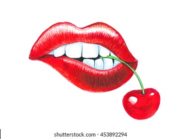 10,930 Lips cherry Images, Stock Photos & Vectors | Shutterstock