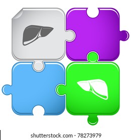209 Liver Puzzle Images, Stock Photos & Vectors | Shutterstock