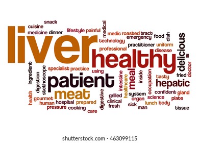 Liver Word Cloud Stock Illustration 463099115 | Shutterstock