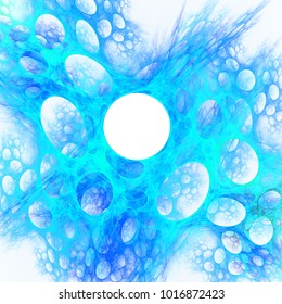 Living Cells Under Microscope 3d Surreal Stock Illustration 1016872423 ...