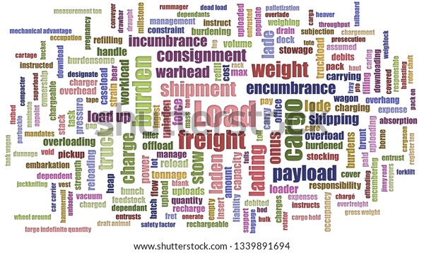 Load Word Cloud Mixed Isolated On 스톡 일러스트 1339891694 | Shutterstock