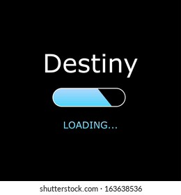 Loading Destiny Illustration Stock Illustration 163638536 | Shutterstock