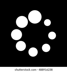 Loading Icon Load Symbol Flat Vector: เวกเตอร์สต็อก (ปลอดค่าลิขสิทธิ์ ...