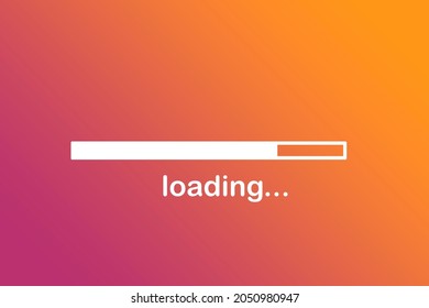 Loading Progress Bar Showing Loading Drawn Stock Illustration ...