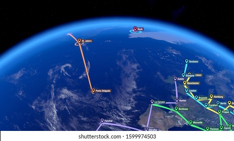 North atlantic track system : 67 images, photos et images vectorielles ...
