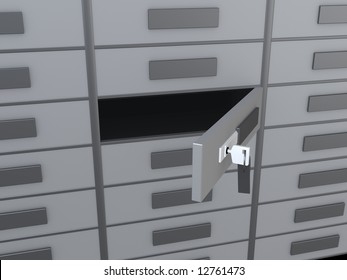 Lockers Stock Illustration 12761473 | Shutterstock