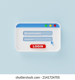 328 Login pop up Images, Stock Photos & Vectors | Shutterstock
