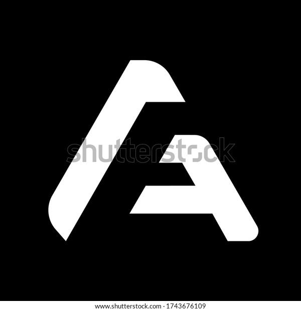 Logo Fa Word Monogram Stock Illustration 1743676109 | Shutterstock