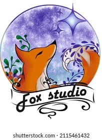 Logo Fox Star Stock Illustration 2115461432 | Shutterstock