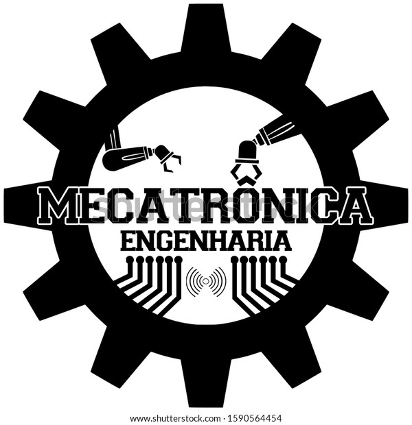 Logo Mechatronics Engineering High Quality Stock Illustration 1590564454