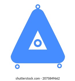 Logo Simple Concept Triangles Wheels Stock Illustration 2075849662 ...