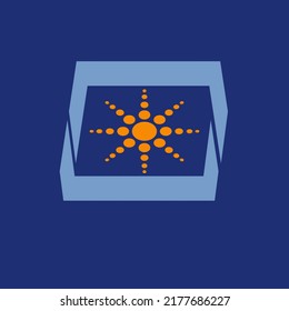 3,280 Circle Inside Square Symbols Images, Stock Photos & Vectors ...