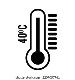 Logo Thermometer Temperature Size Stock Illustration 2207057761 ...