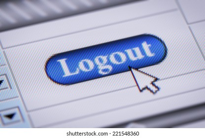 364 Logout screen Images, Stock Photos & Vectors | Shutterstock
