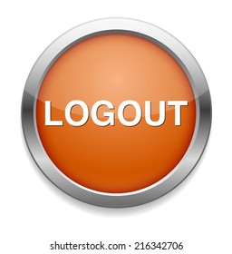 Logout Icon Stock Illustration 216342706 | Shutterstock