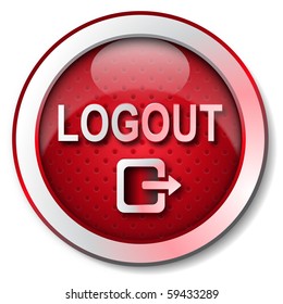 7,807 Logout button Images, Stock Photos & Vectors | Shutterstock