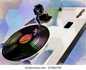 Longplaying Stock Illustration 107866790 | Shutterstock