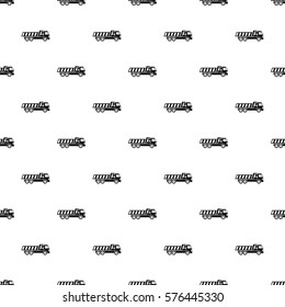 Lorry Pattern Simple Illustration Lorry Pattern Stock Illustration ...