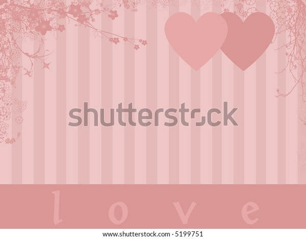 Love Theme Background Stock Illustration 5199751 | Shutterstock