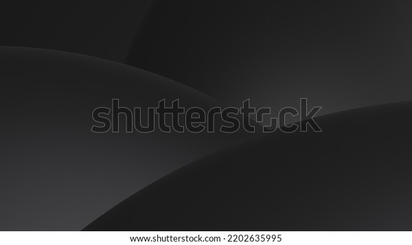 Low Contrast Dark Backdrop Spherical Elements Stock Illustration ...