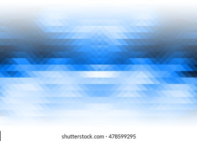 Low Poly Abstract Background Blue Tone Stock Illustration 478599295 ...