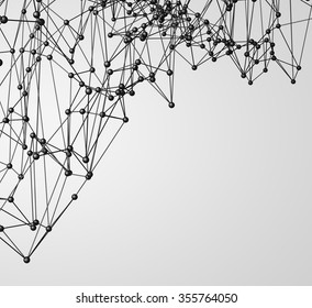 Low Poly Wire Construction Concept Concepts Stock Illustration ...