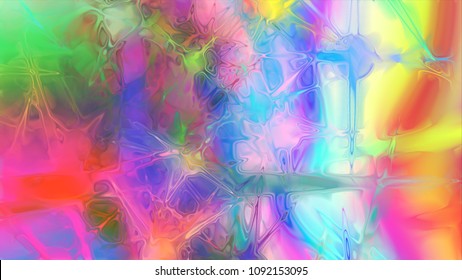 Lsd Vivid Psychedelic Background Structured Spinning Stock Illustration ...