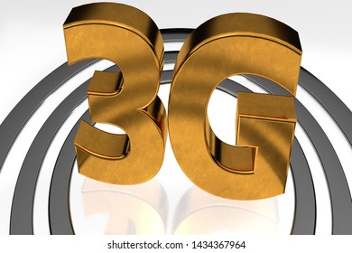 Lte Wireless Communication Technology Concept 3g Stock Illustration ...