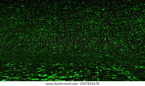 Luminous Background Bending Matrix Animation Beautiful Stock ...
