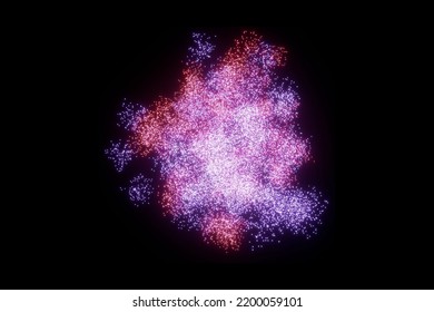 Luminous Objects Using 3d Rendering Stock Illustration 2200059101 ...