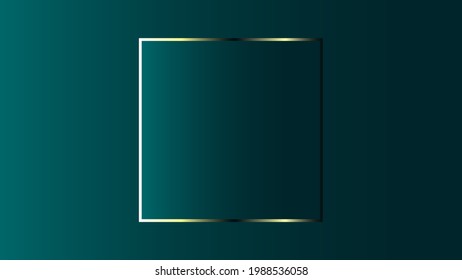 Luxury 3d Rectangle Shape Background Gold Stock Illustration 1988536058 ...