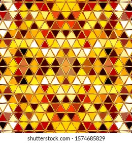 Luxury Triangle Geometric Pattern Multi Color Stock Illustration ...