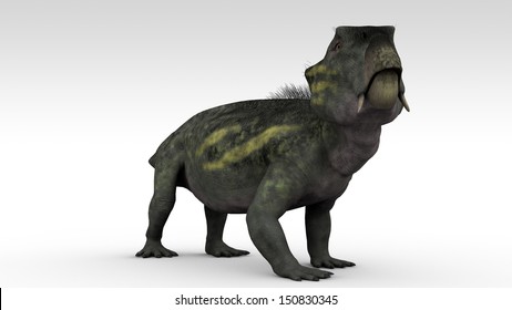Lystrosaurus Isolated Stock Illustration 150830345 | Shutterstock