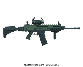 Awp Awm Sniper Cannon Stock Vector (Royalty Free) 1104974930