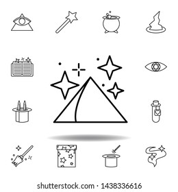 Magic Dust Outline Icon Elements Magic Stock Illustration 1438336616 ...