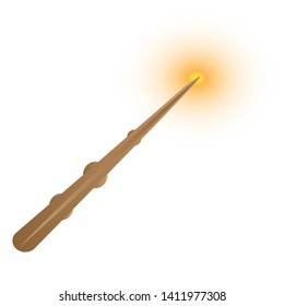 Magic Wand Magic Magical Objects Stock Illustration 1411977308 ...