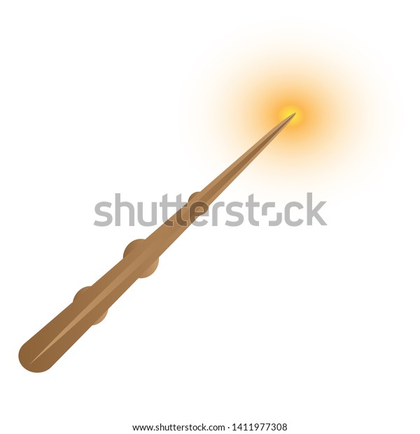 Magic Wand Magic Magical Objects Stock Illustration 1411977308 ...