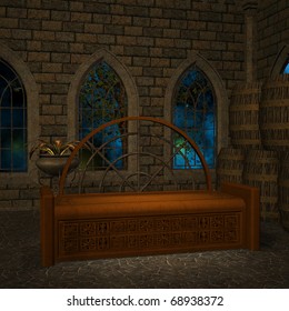 Magic Window Fantasy Setting 3d Rendering Stock Illustration 68938372 ...