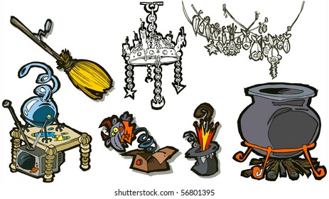 Magical Things Stock Illustration 56801395 | Shutterstock