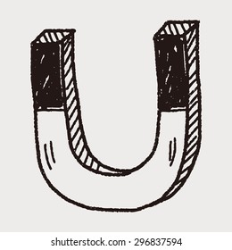 Magnet Doodle Drawing Stock Illustration 296837594 | Shutterstock
