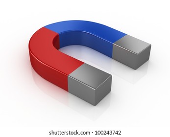Magnet On White Background Stock Illustration 100243742 | Shutterstock
