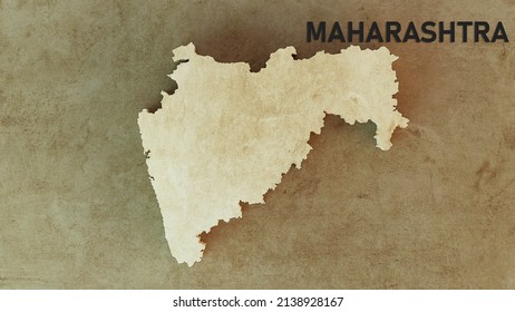 Maharashtra Map 3d Rendered Illustration Stock Illustration 2138928167 ...